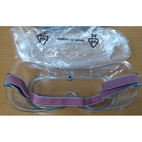Jual kacamata gogle medis goggle pengaman wajah mata lab google bening ...