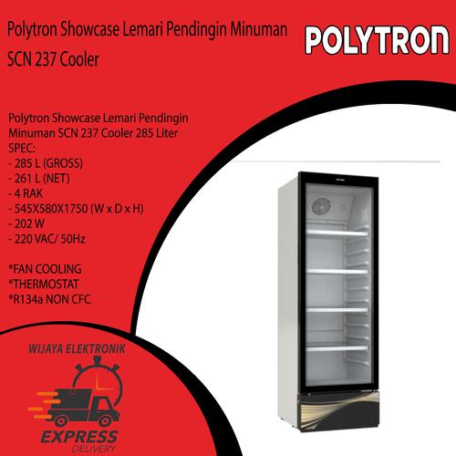 Promo Polytron Showcase Lemari Pendingin Minuman SCN 237 Cooler garansi ...