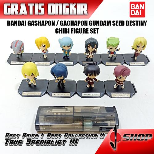 Jual BANDAI GASHAPON / GACHAPON GUNDAM SEED DESTINY CHIBI FIGURE SET ...