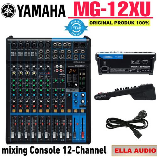 Jual Mixer Yamaha MG 12XU With Effect 12-Channel Original - Jakarta ...