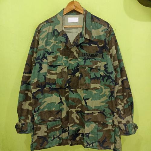 Jual US Army ERDL RDF Camo Hot Weather Coat no BDU DCU USN USAF - Kota ...