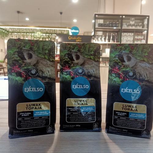 Jual EXCELSO KOPI LUWAK TORAJA 200GR GIFT SET LENGKAP Buy 2 Get 1 free ...