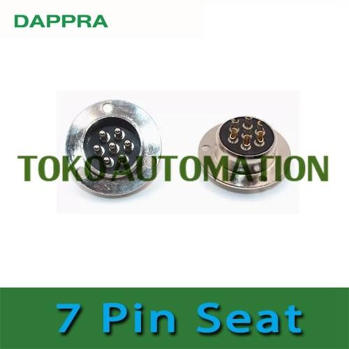 Jual 7 Pin male Plug Konektor Kabel Connector Socket Seat Utk MIG Mesin ...