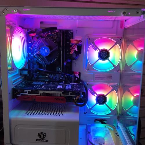 Jual PC gaming Core i3-9100F+GTX1650 4GB+SSd 128+HD 500GB+RaM 16GB ...