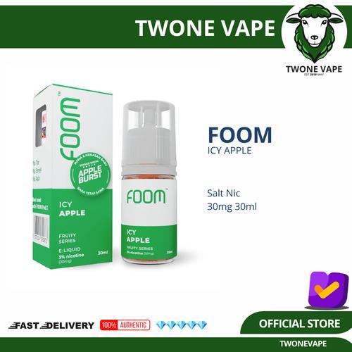 Jual Liquid Foom Icy Apple Salt Nic 30ML by Foom Lab - Foom Apple Burst ...