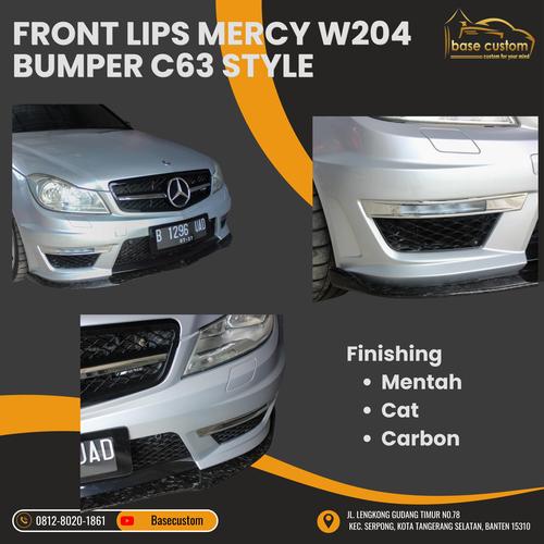 Jual Front Lips Mercy W204 Bumper C63 Style - Cat - Kota Tangerang ...