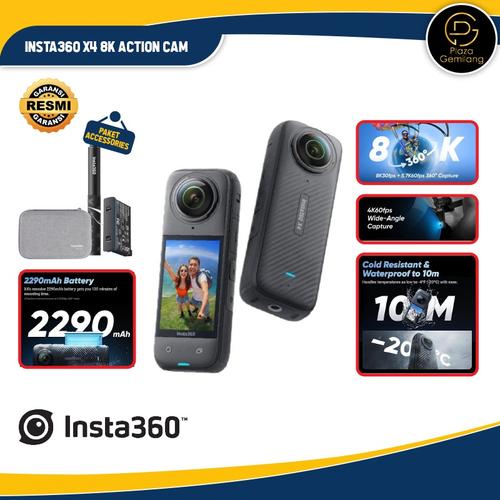 Jual Insta360 X4 8K Action Cam - Insta 360 X4 Atcion Camera Powerful Stabilization Stunning ...
