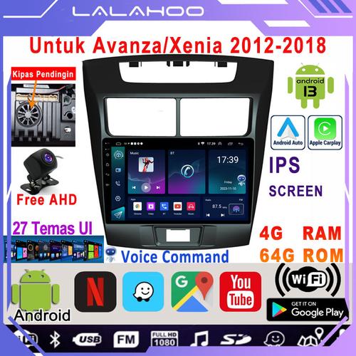 Jual 【Ada Kipas Pendingin】9 Inch 4G+64G Android 13 Head Unit Untuk Avanza/Xenia 2012-2018 ...