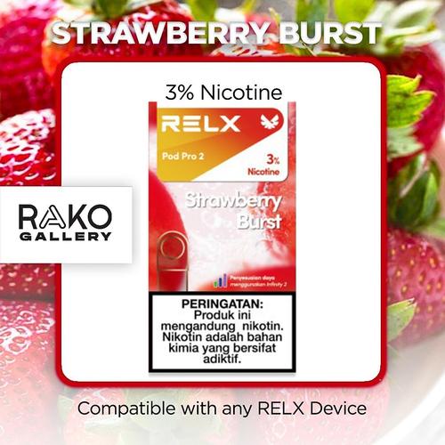 Jual RELX Strawberry Burst (1 PodPro) - Jakarta Selatan - RELX Gallery ...