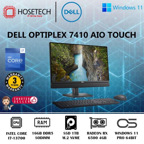 Jual PC Dell Optiplex 7410 Plus AIO i7-13700 W11Pro 3Y - 32GB/2TB SSD ...