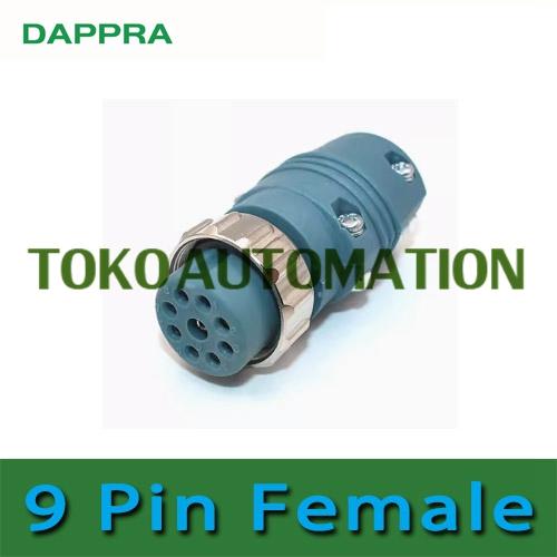 Jual 9 Pin Female Plug Konektor Kabel Connector Socket Utk MIG Mesin ...