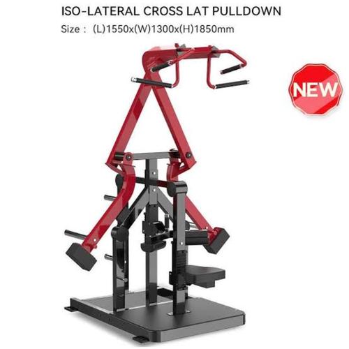 Jual alat fitnes circular lat pull down MBH iso lateral cross lat pull ...