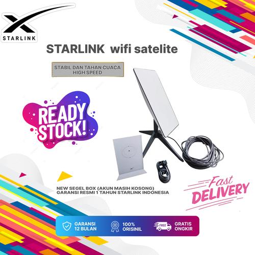 Jual READY SIAP KIRIM STARLINK Standard Internet Kit Satelite Antenna ...