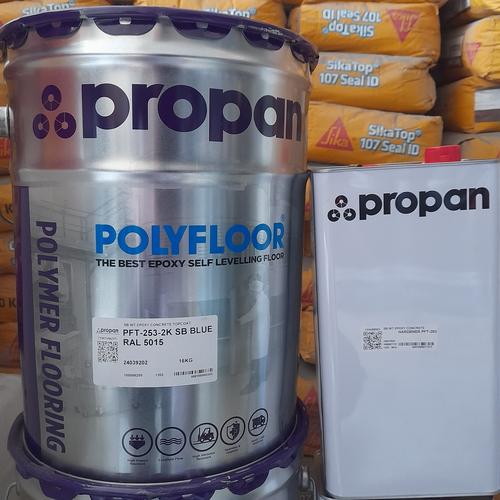 Jual Propan Polyfloor Epoxy Lantai PFT 253 2K SB BLUE RAL 20kg Set - Jakarta Timur - Toko cat ...