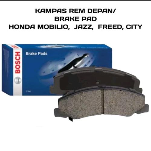 Jual Bosch Kampas Rem Brake Pad Mobil Honda Freed 2009-2016 dan Jazz ...