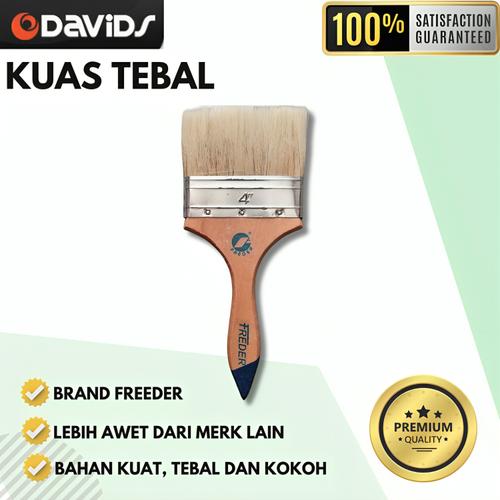 Jual Kuas Cat Tembok Dinding Tebal Serbaguna Freeder 4 Inch - Kota ...