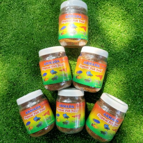 Jual pakan ikan hias tropical fish food 150gr aquarium aquascape - Kota ...