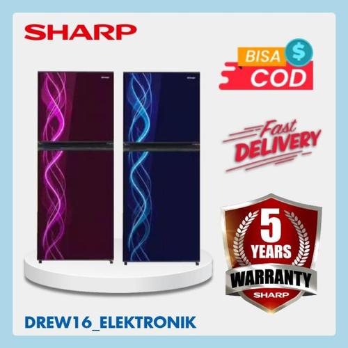 Jual Kulkas 2 Pintu Sharp SJ-197 New Design & Low Watt - Jakarta Barat ...