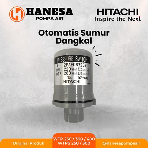 Jual Otomatis Hitachi WTP 250 / WTP 300 GX (Pressure Switch) - Kota ...