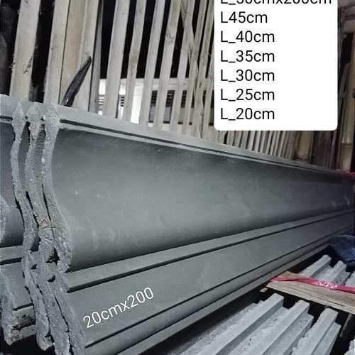 Jual Lis profil beton lispang beton minimalis - 10 x 200xm - Kota Depok ...