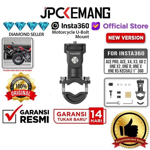 Promo Insta360 Motorcycle U-Bolt Mount Motor Cycle GARANSI RESMI Cicil 0% 3x - Jakarta Selatan ...