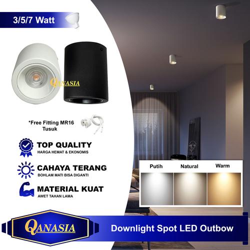 Jual Lampu Sorot LED 3W 5W 7W Downlight Outbow 3/5/7 Watt Spotlight ...