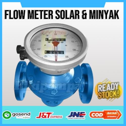 Jual Flow meter Solar 4 inch model TOKICHO Flowmeter Flange 4" Oval ...