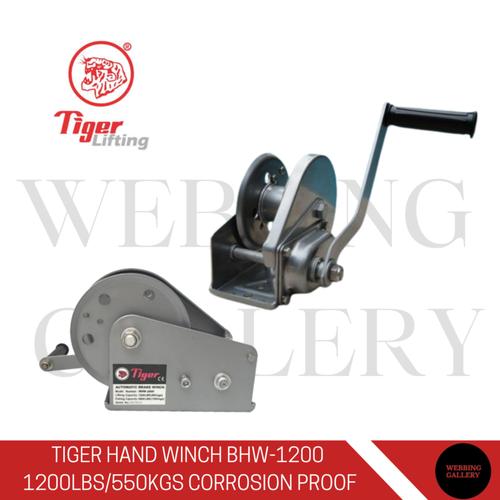 Jual Hand Winch Tiger BHW 1200 OCP 1200Lbs / 550Kgs Corrosion Proof ...