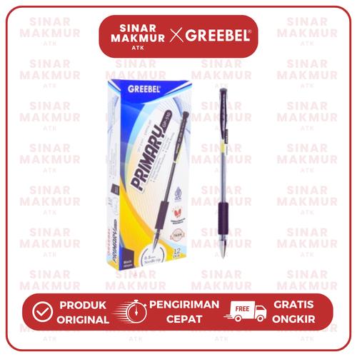 Jual Pulpen Gel/Gel Pen Needle Tip/Ujung Lancip Primary 0.5mm Greebel GP-510 (Lsn) - Jakarta ...