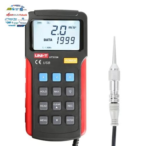 Jual Vibration Meter Data Logger UNI-T UT315A Vibrometer Tester UT-315A ...