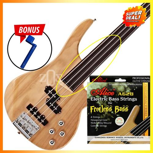 Jual Senar String Bass Elektrik Electric Alice A628 Fretless - Kota ...