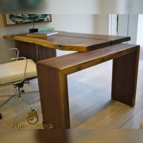 Jual Meja kerja kayu solid, meja kantor, set meja komputer, meja ...