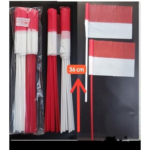 Jual Bendera Tangan warna Merah Putih - Merah Putih - Kota Tangerang ...
