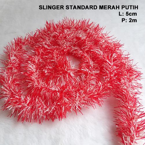 Promo Slinger Merah Putih/Slinger Rumbai Dekorasi/Slinger DIrgahayu ...