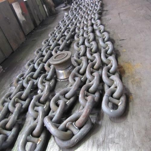 Jual RANTAI JANGKAR KAPAL / STUDLINK ANCHOR CHAIN 56MM X 27.5M (CCS ...
