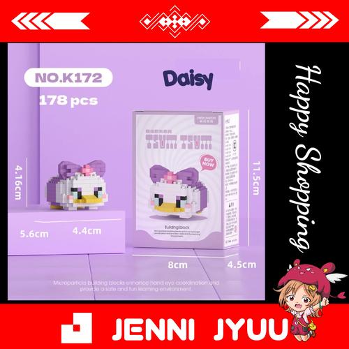 Jual Bricks MEKANSM TSUM TSUM Karakter DAISY DUCK Nano Blocks Balok Susun Block 3D Edukasi DIY ...