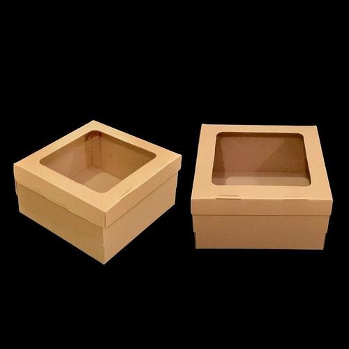 Jual Box Eflute Packaging Brownies Ukuran 25x25x12cm Dus Jendela Mika ...
