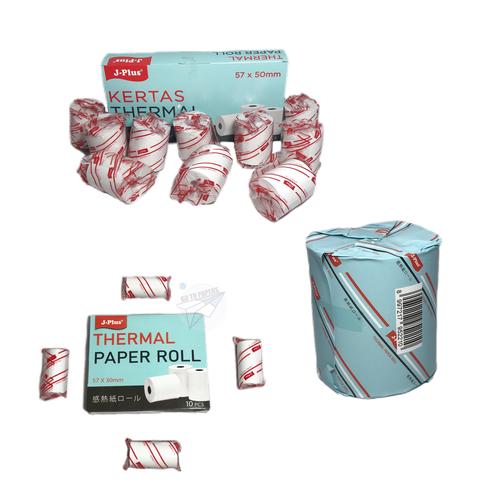 Jual JPLUS - Kertas Thermal Paper Roll Putih - Per ROLL - 57x30 ...