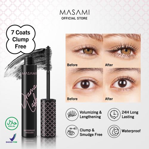 Jual Masami New Drama Lash Mascara / Maskara Lengthening Volume Tahan Air - Jakarta Barat ...