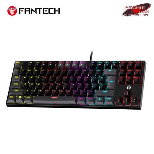 Jual Keyboard Fantech ATOM TKL MK876V2 RGB MECHANICAL - Black, Blue ...
