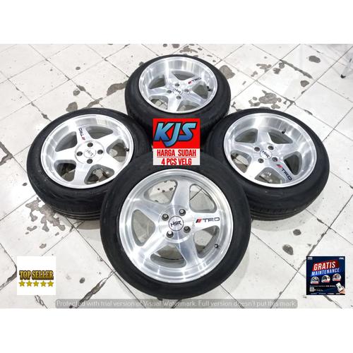 Jual Velg Racing Celong Bekas R16 HSR Loud Pcd 4x100 Ban 195/60 Ring 16 - Jakarta Barat - KJS ...