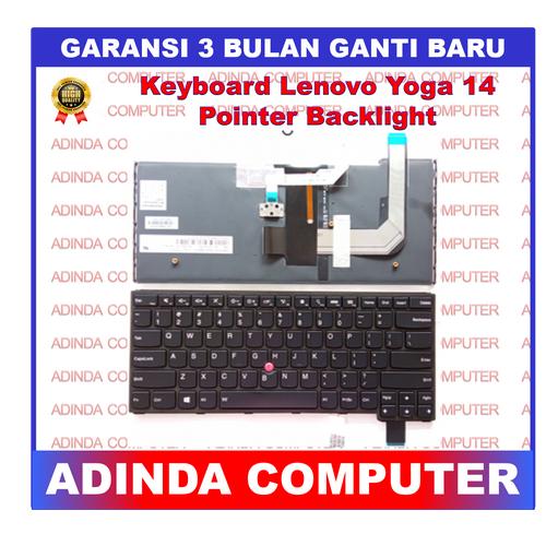 Jual Keyboard Lenovo Thinkpad S3 Yoga 14 460 P40 20dm 20dn 20fy 20j1 ...