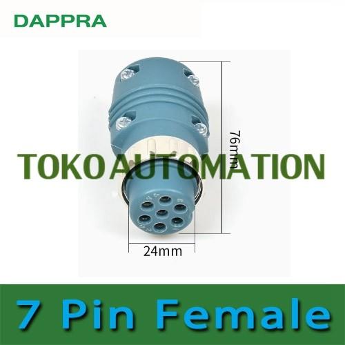 Jual 7 Pin Female Plug Konektor Kabel Connector Socket Utk MIG Mesin ...