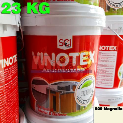 Jual Cat Tembok Proyek Murah VINOTEX 23 KG Magnolia 920 (READY) / Cat ...