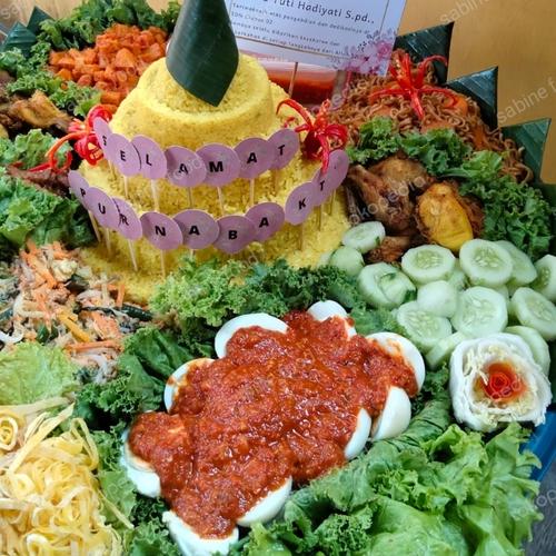 Jual Nasi tumpeng 20 porsi dewasa - Kab. Bogor - sabine food | Tokopedia