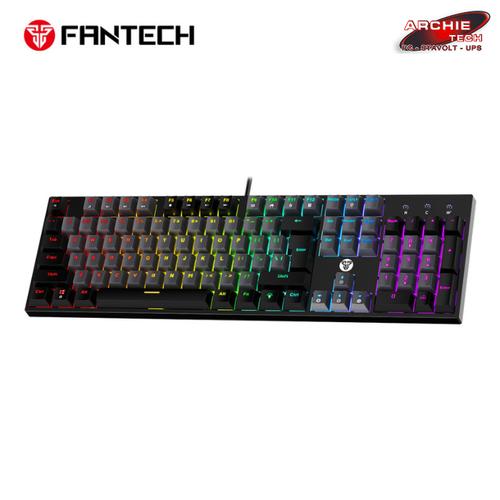 Jual Keyboard Fantech ATOM MK886V2 RGB MECHANICAL - Black, Blue Switch ...