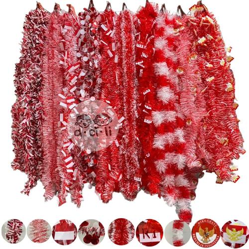 Jual Tali Slinger Bulat Rumbai Merah Putih HUT RI Dirgahayu 17 Agustus ...