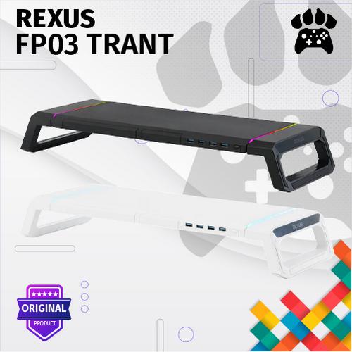 Jual Rexus FP03 Trant PC Monitor Stand with RGB Light and 4 USB Port 3. ...