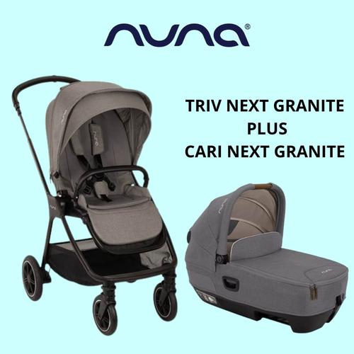 Jual Stroller Nuna Triv Next Compact / Stroller Baby 2 Arah - GRANITE ...