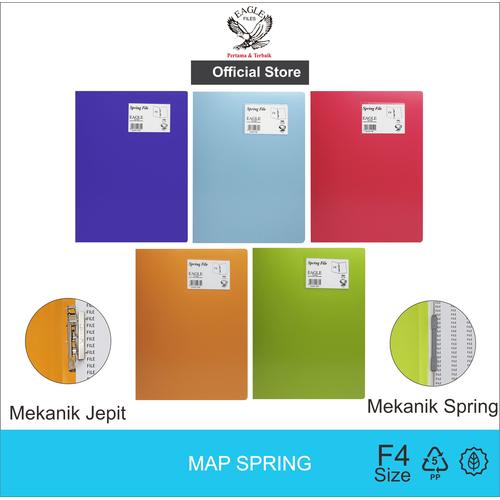 Jual Map Spring Eagle Files Spring File Map Plastik Snelhecter File ...